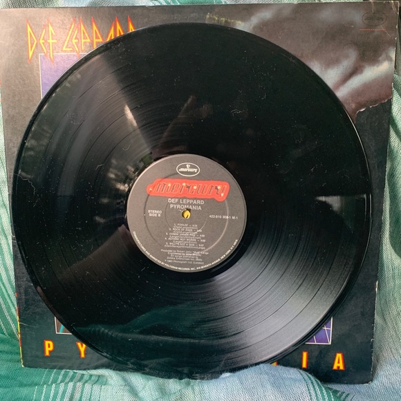 record | Media | Def Leppard Pyromania Lp 983 Mercury | Poshmark